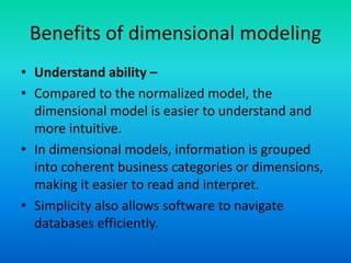 Data warehouse 17 dimensional data model | PPT