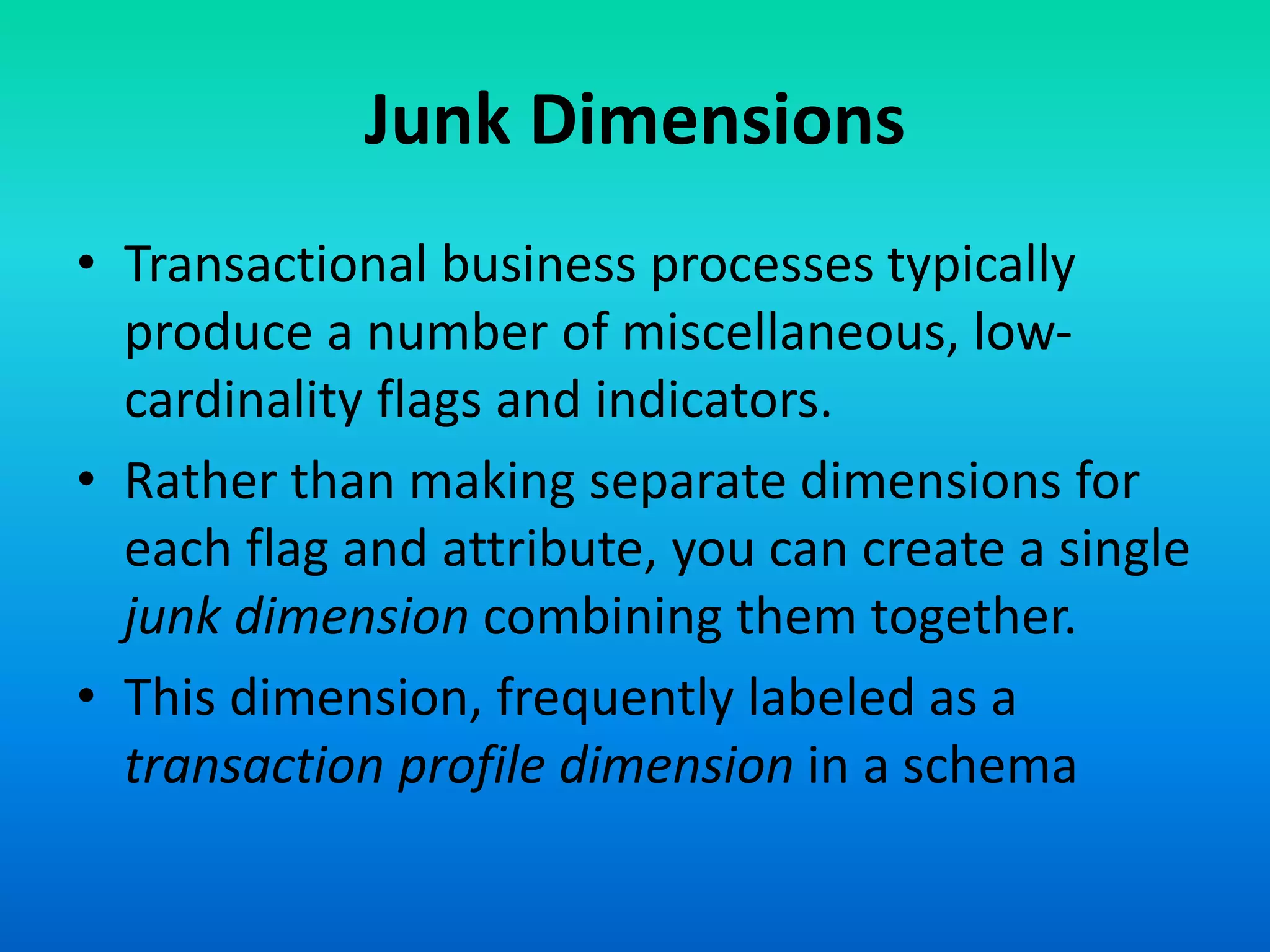 Data warehouse 19 dimensional model | PPTX