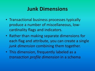 Data warehouse 19 dimensional model | PPTX