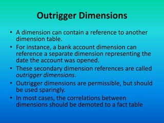 Data warehouse 19 dimensional model | PPTX