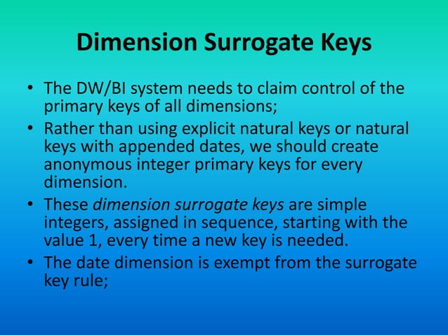 Data warehouse 19 dimensional model | PPT