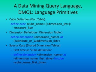 Data warehouse 21 other varients of star schema | PPT