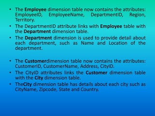 Data warehouse 21 snowflake schema | PPTX