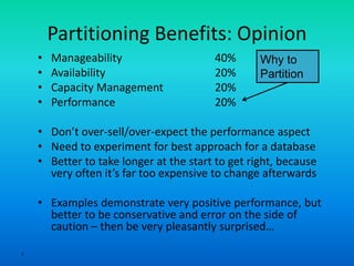 Data warehouse 25 data warehouse partitioning | PPTX