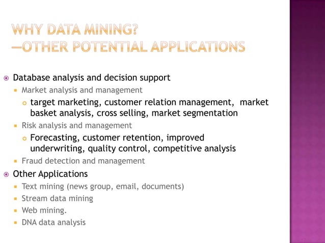 Data warehouse and data mining | PPTX