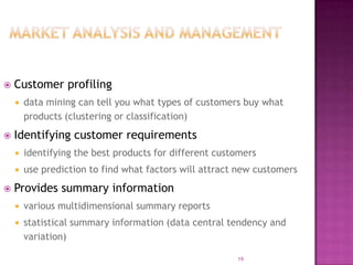 Data warehouse and data mining | PPTX