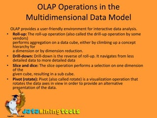 Data warehouse and olap technology | PPTX