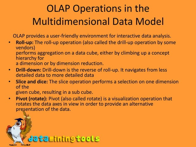 Data Mining: Data warehouse and olap technology | PPT