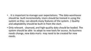 DataWarehouse Architecture,daat mining,data mart,etl process.pptx