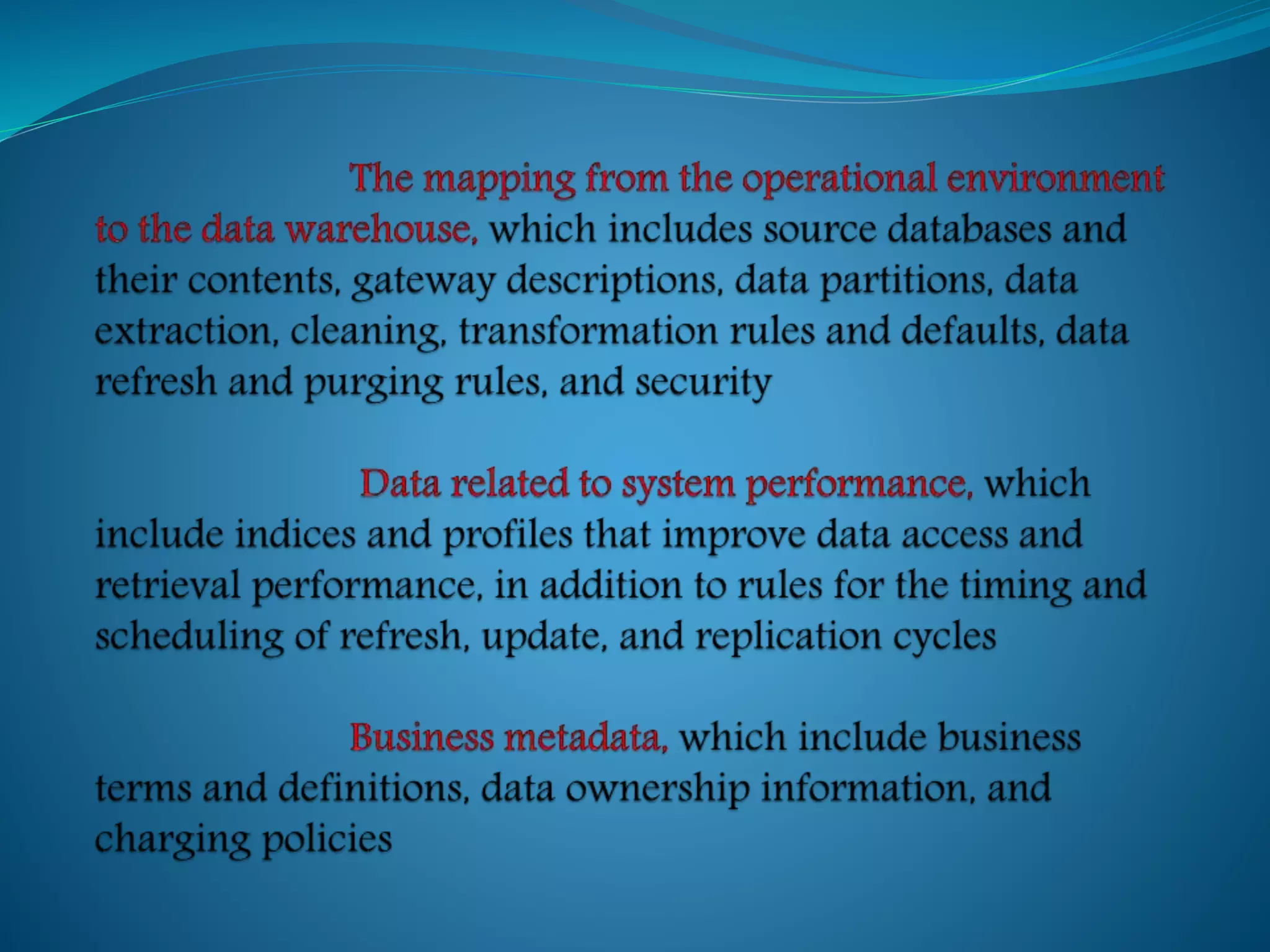Data warehouse architecture | PPTX