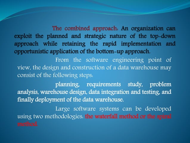 Data warehouse architecture | PPTX