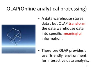 Datawarehouse & bi introduction | PPT
