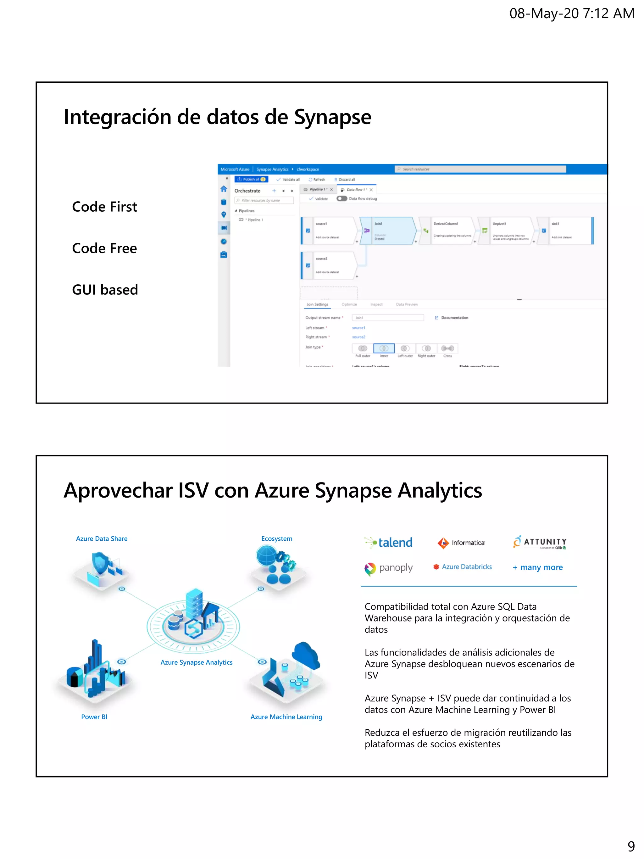 Data warehouse con azure synapse analytics | PDF