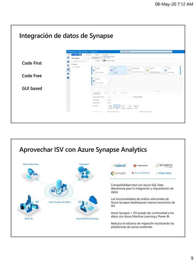 Data warehouse con azure synapse analytics | PDF