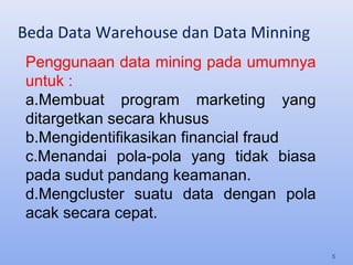 Data warehouse dan data mining dianvs.blogspot.com