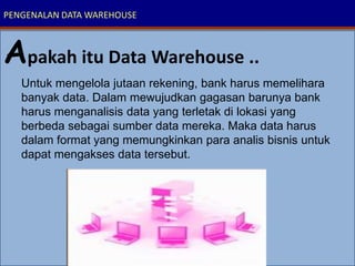 Data ware house & data mining | PPTX