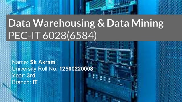 Data Warehouse & Data Mining.pptx