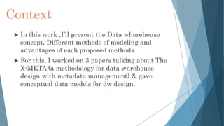 Data warehouse design | PPT