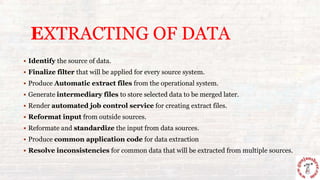 Information Flow Mechanism in Data warehouse | PPTX