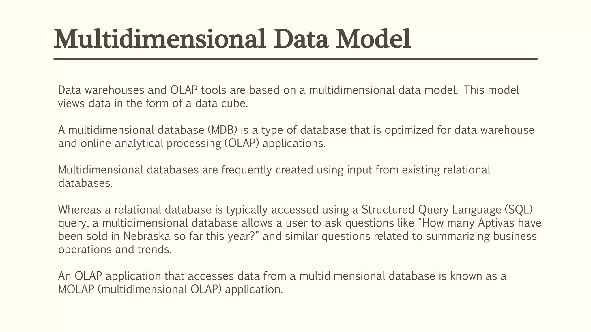 Data warehouse logical design | PPTX