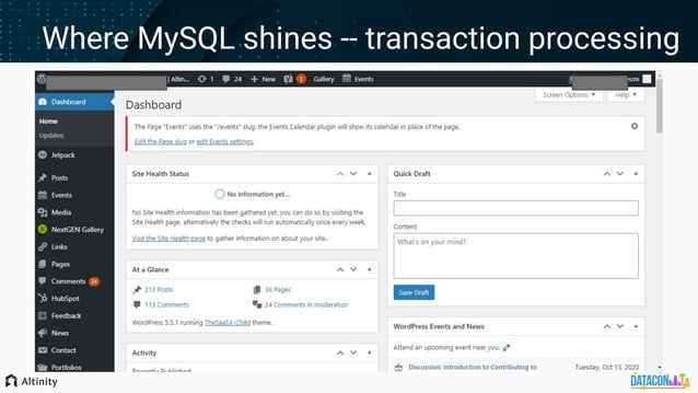 Data warehouse or conventional database: Which is right for you? | PPT ...