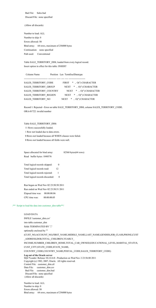 Data Warehouse Project | PDF