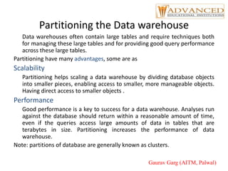 Data warehouse system and its concepts | PPT