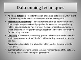 Data warehousing | PPTX