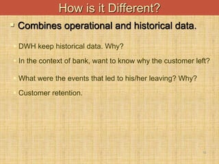 Intro to Data warehousing lecture 02 | PPT | Databases | Computer Software and Applications