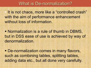 Intro to Data warehousing Lecture 04 | PPT