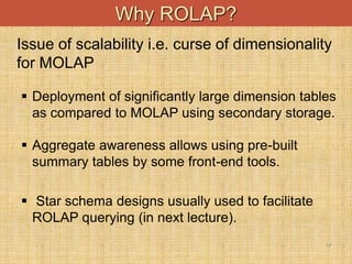 Intro to Data warehousing Lecture 06 | PPT
