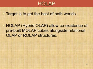 Intro to Data warehousing Lecture 06 | PPT