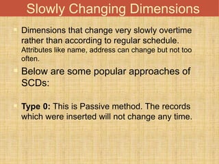 Intro to Data warehousing lecture 13 | PPT