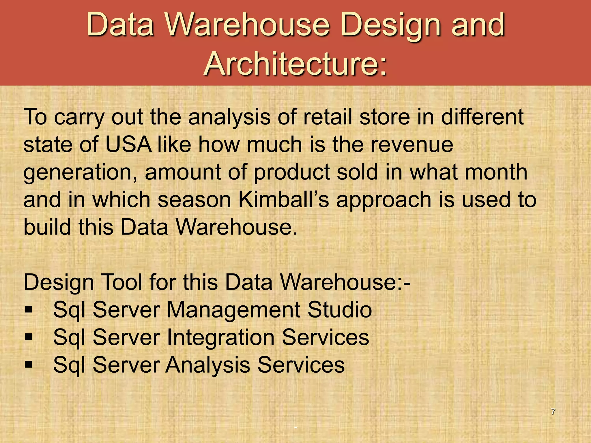 Intro to Data warehousing lecture 15 | PPT