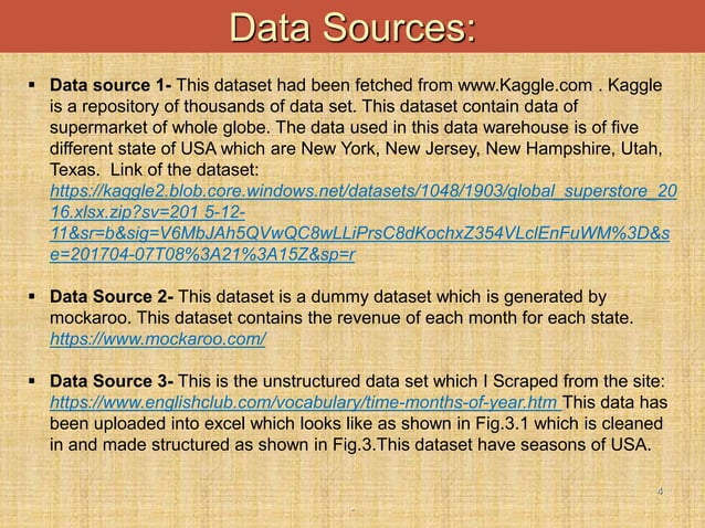 Intro to Data warehousing lecture 15 | PPT