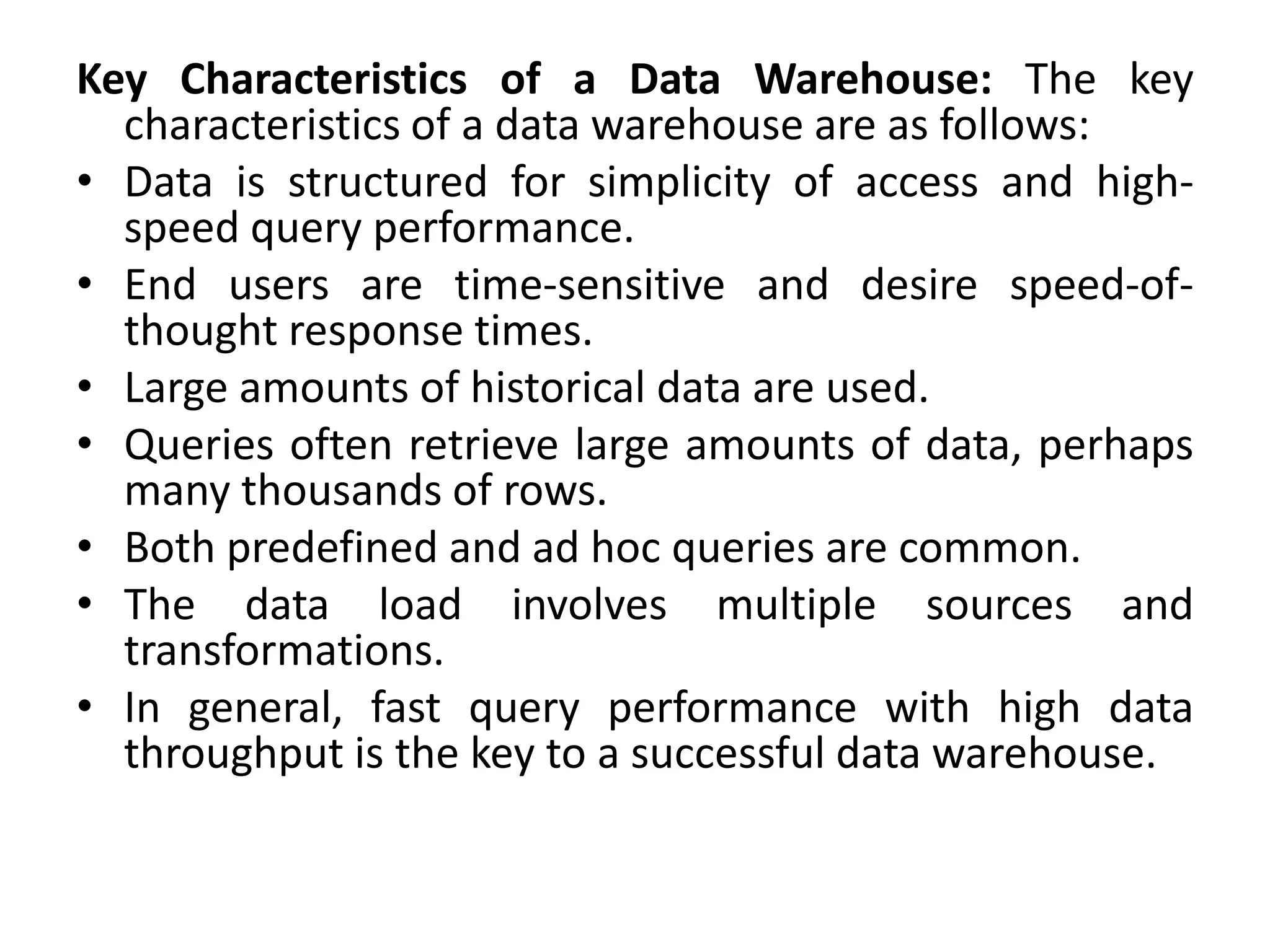 Data warehousing and data mart | PPTX