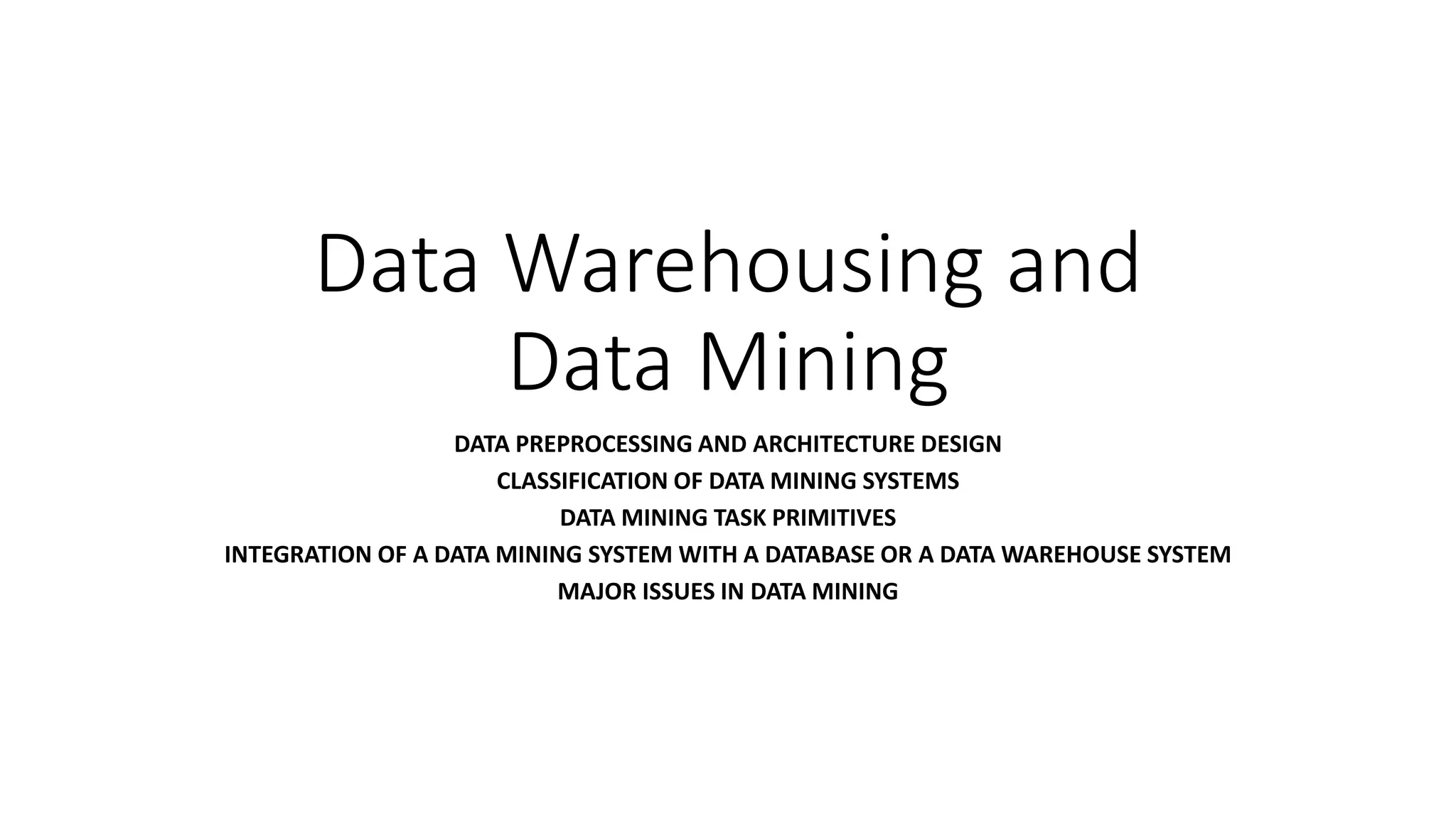 DATA WAREHOUSING AND DATA MINING.pptx