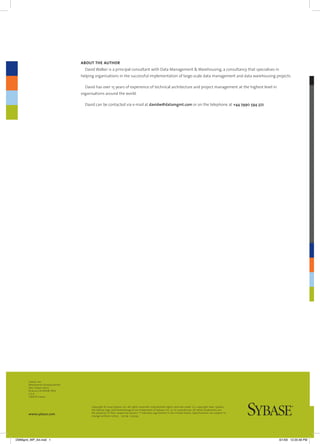 Data warehousing change in a challenging environment | PDF