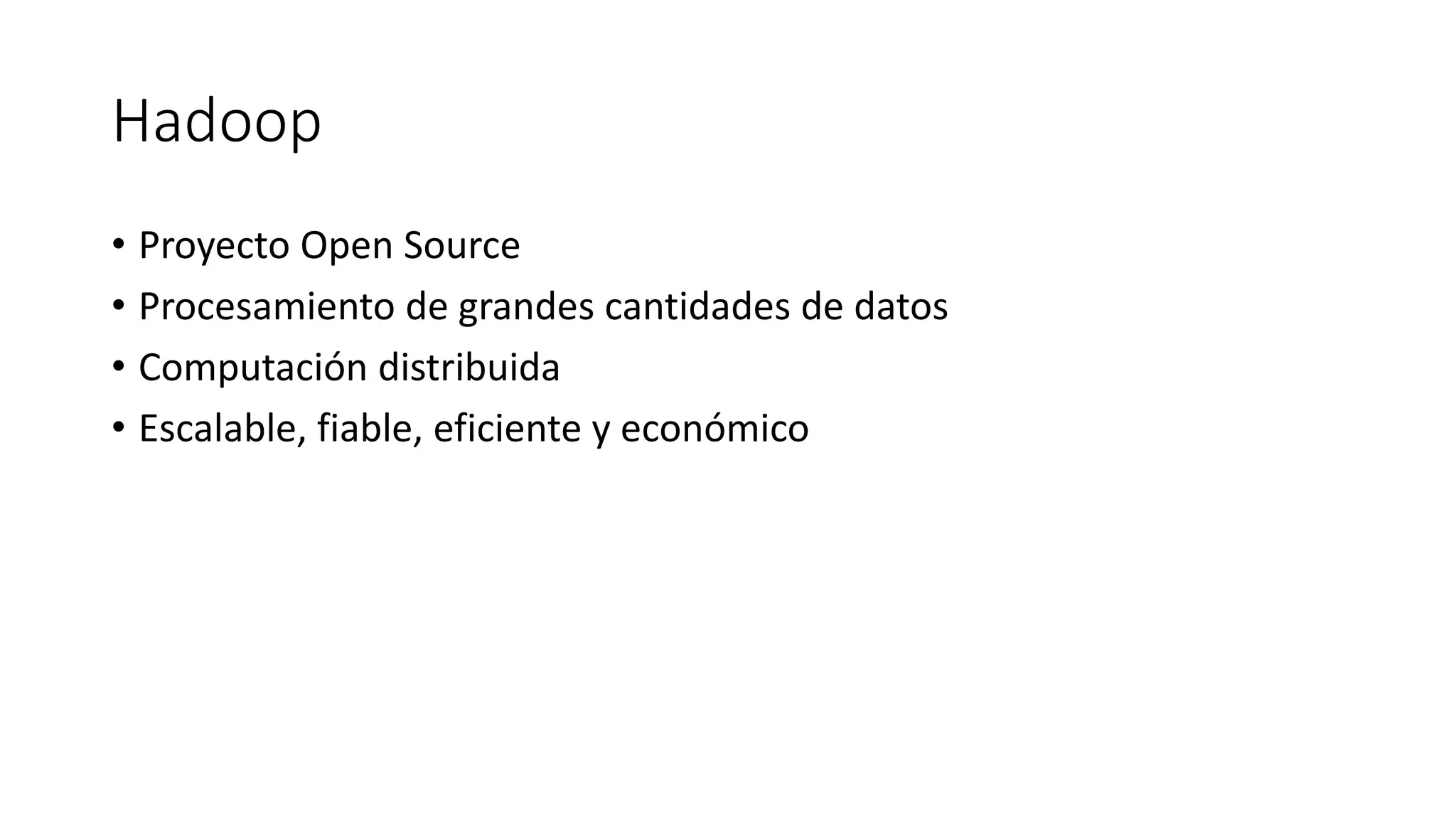 Data warehousing con hadoop y el paradigma map reduce | PPTX | Databases | Computer Software and ...