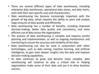 Data Warehousing , Data Mining and BI.pptx