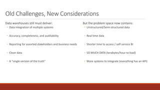 Design Principles for a Modern Data Warehouse | PPTX