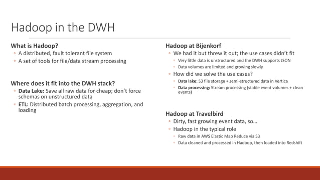 Design Principles for a Modern Data Warehouse | PPTX