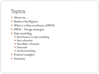 BI - Data warehousing in practice | PDF