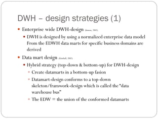 BI - Data warehousing in practice | PDF