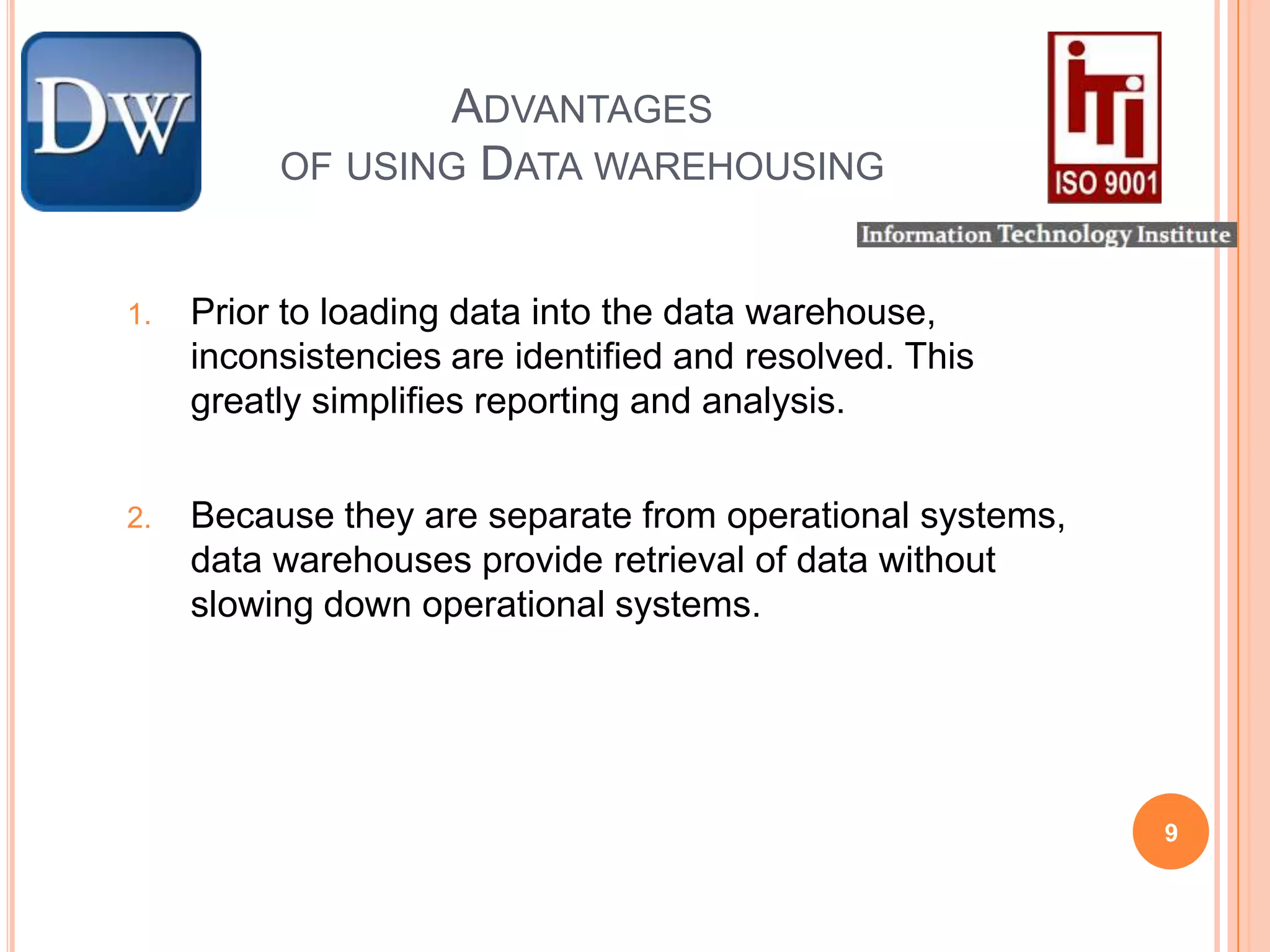 Data Warehousing Overview | PPTX