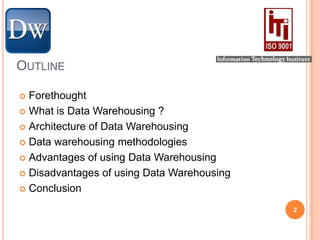 Data Warehousing Overview | PPTX