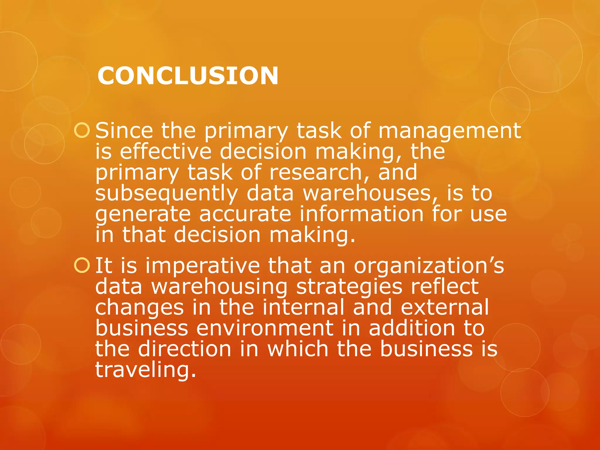 Data Warehousing ppt | PPTX