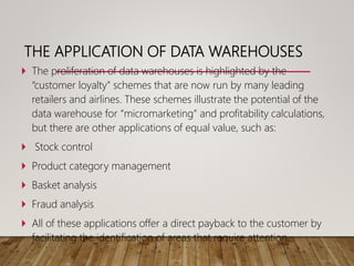 Data warehousing ppt | PPTX