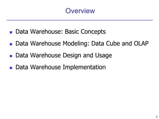 Data warehousing and online analytical processing | PPT