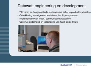 Datawatt Presentatie algemeen | PPT
